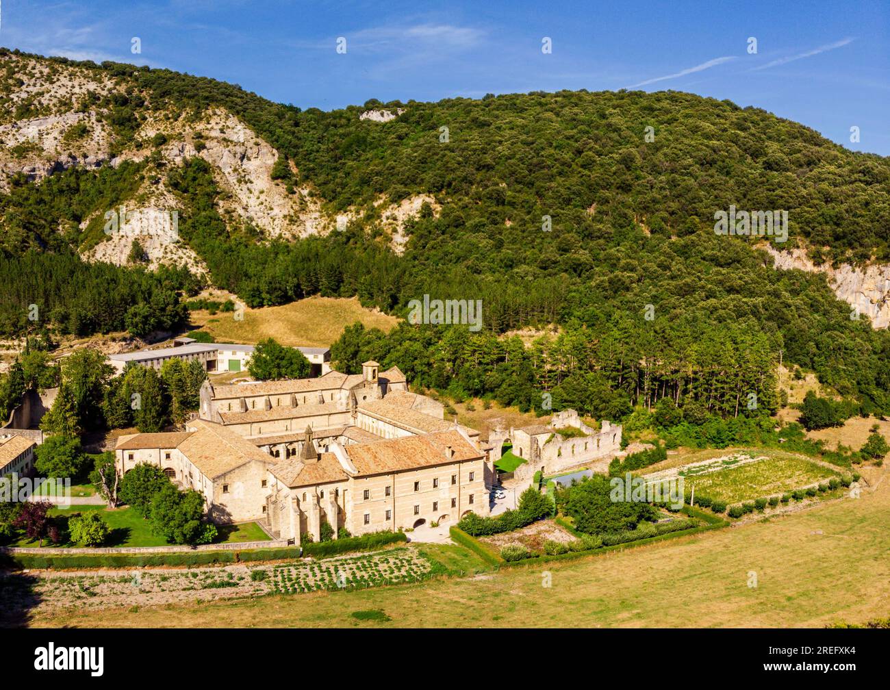 Monastery of Santa María la Real de Iranzu, 12th - 14th century, Camino ...