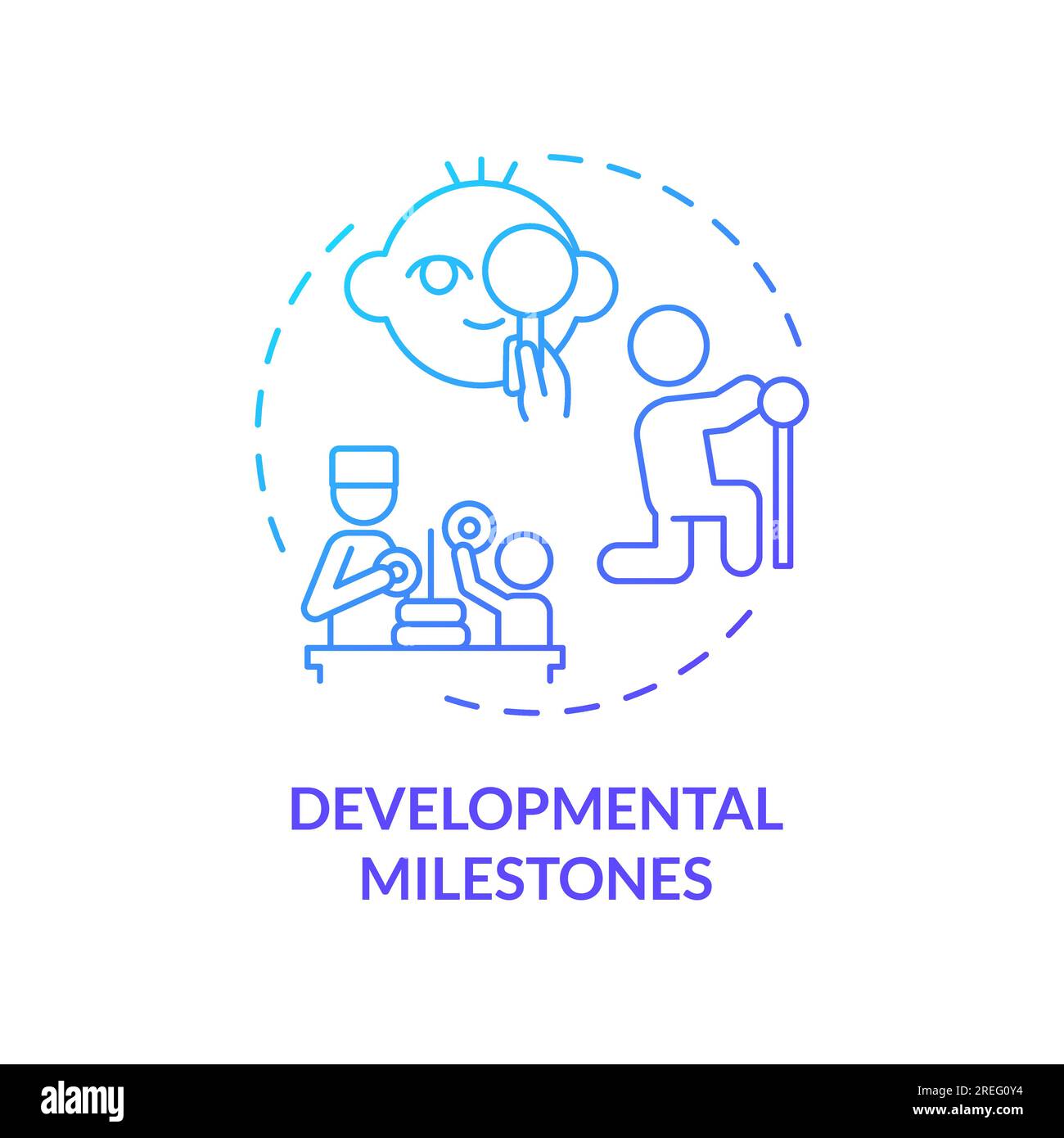 Developmental milestones Stock Vector Images - Alamy