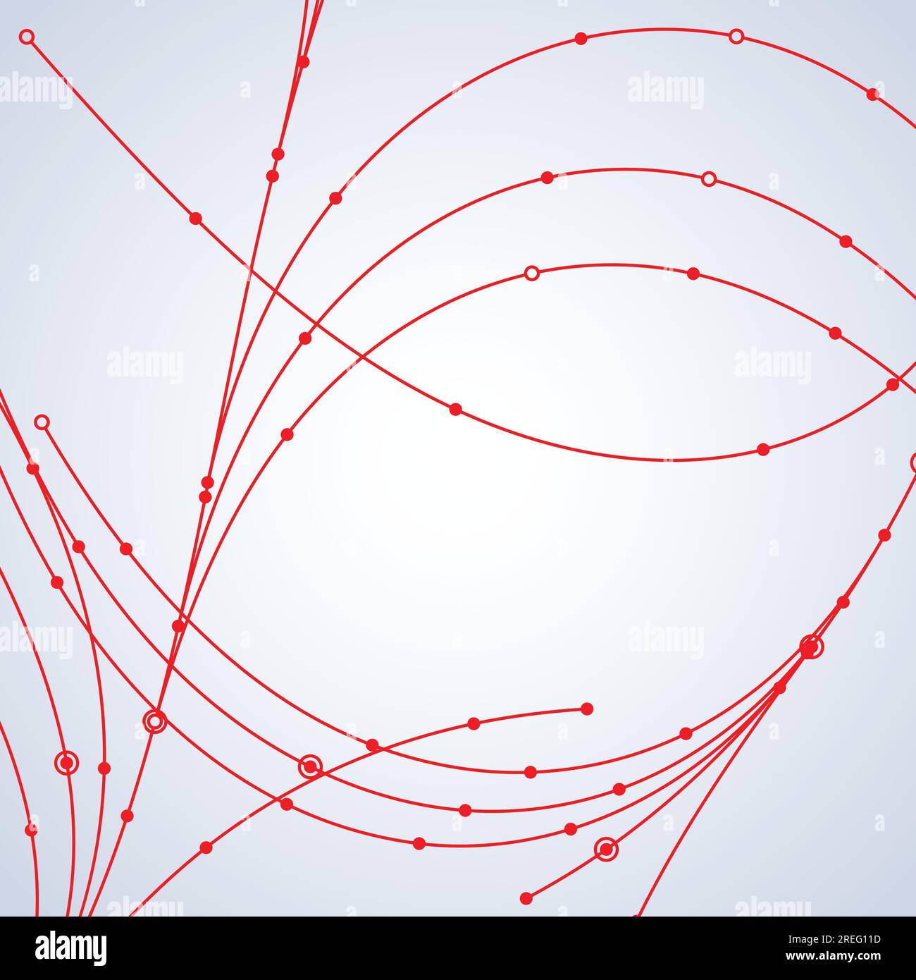 Wire grid made of connected dots Stock Vector Image & Art - Alamy