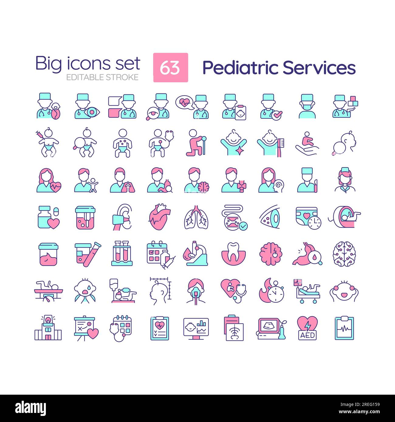 Paediatric Stock Vector Images - Alamy