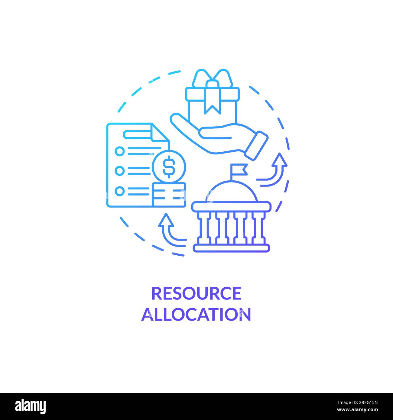 2D gradient resource allocation icon concept Stock Vector Image & Art ... 2D gradient resource allocation icon concept Stock Vector Image & Art ...