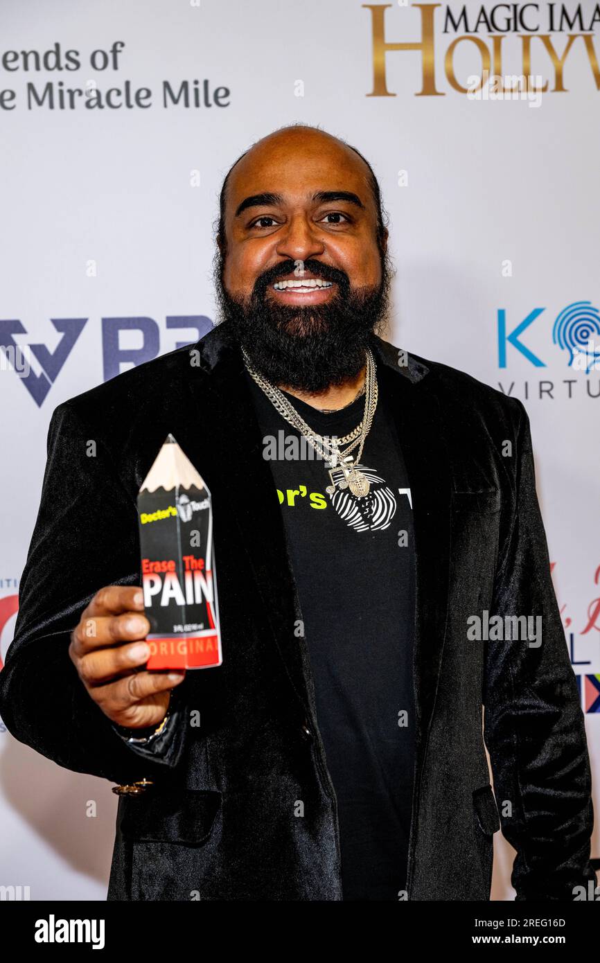 Los Angeles, USA. 27th July, 2023. Doctors Touch Owner Giloh Morgan ...