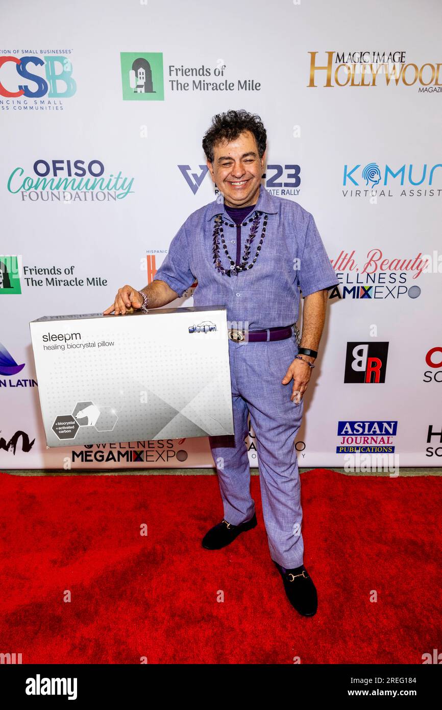 Los Angeles, USA. 27th July, 2023. Network Marketer at Sleepm Jeffrey ...