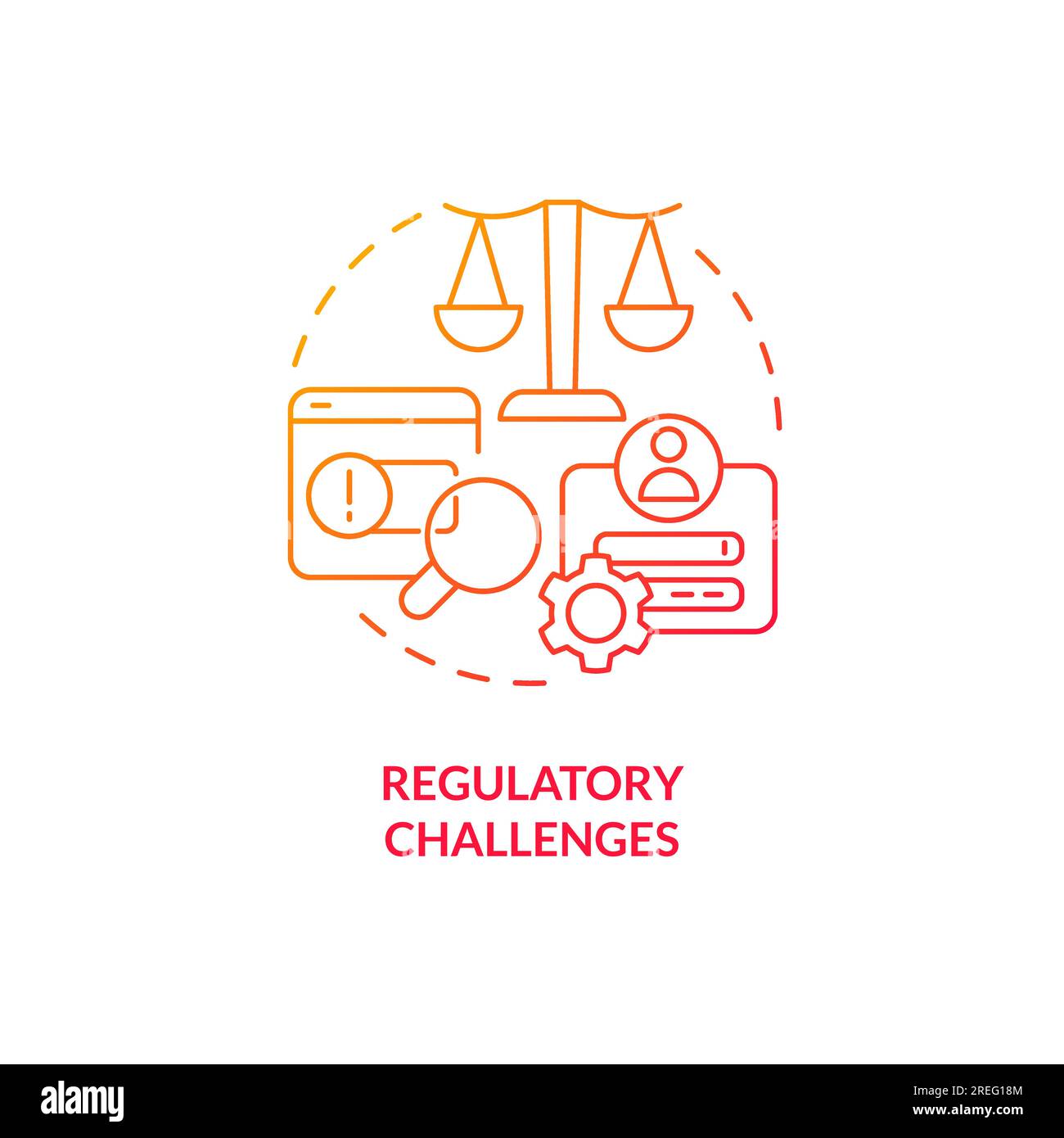 2D gradient regulatory challenges icon concept Stock Vector Image & Art ... 2D gradient regulatory challenges icon concept Stock Vector Image & Art ...