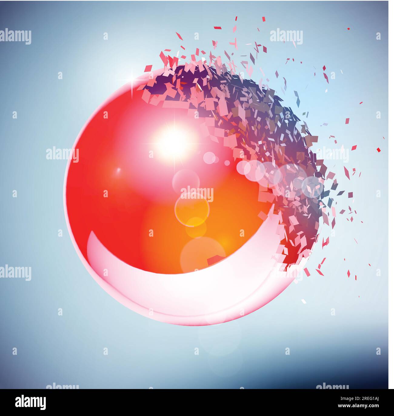 Splash fragment 3d Stock Vector Images - Alamy