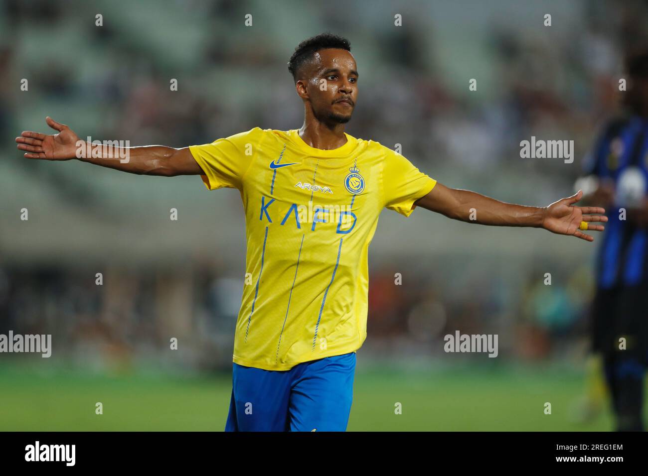 Osaka, Japan. 27th July, 2023. Abdulrahman Ghareeb (AlNassr) Football ...