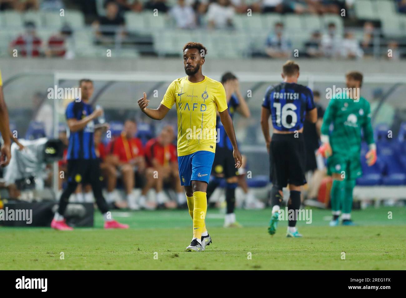 Osaka, Japan. 27th July, 2023. Mukhtar Ali (AlNassr) Football/Soccer : Preseason "2023 Japan ...