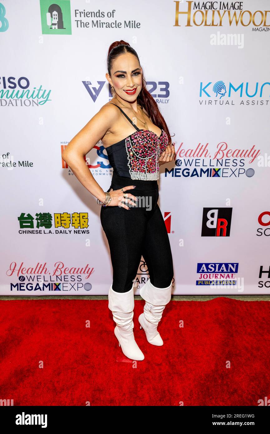 Los Angeles, USA. 27th July, 2023. Singer Nataly Del Rio attends Mega ...