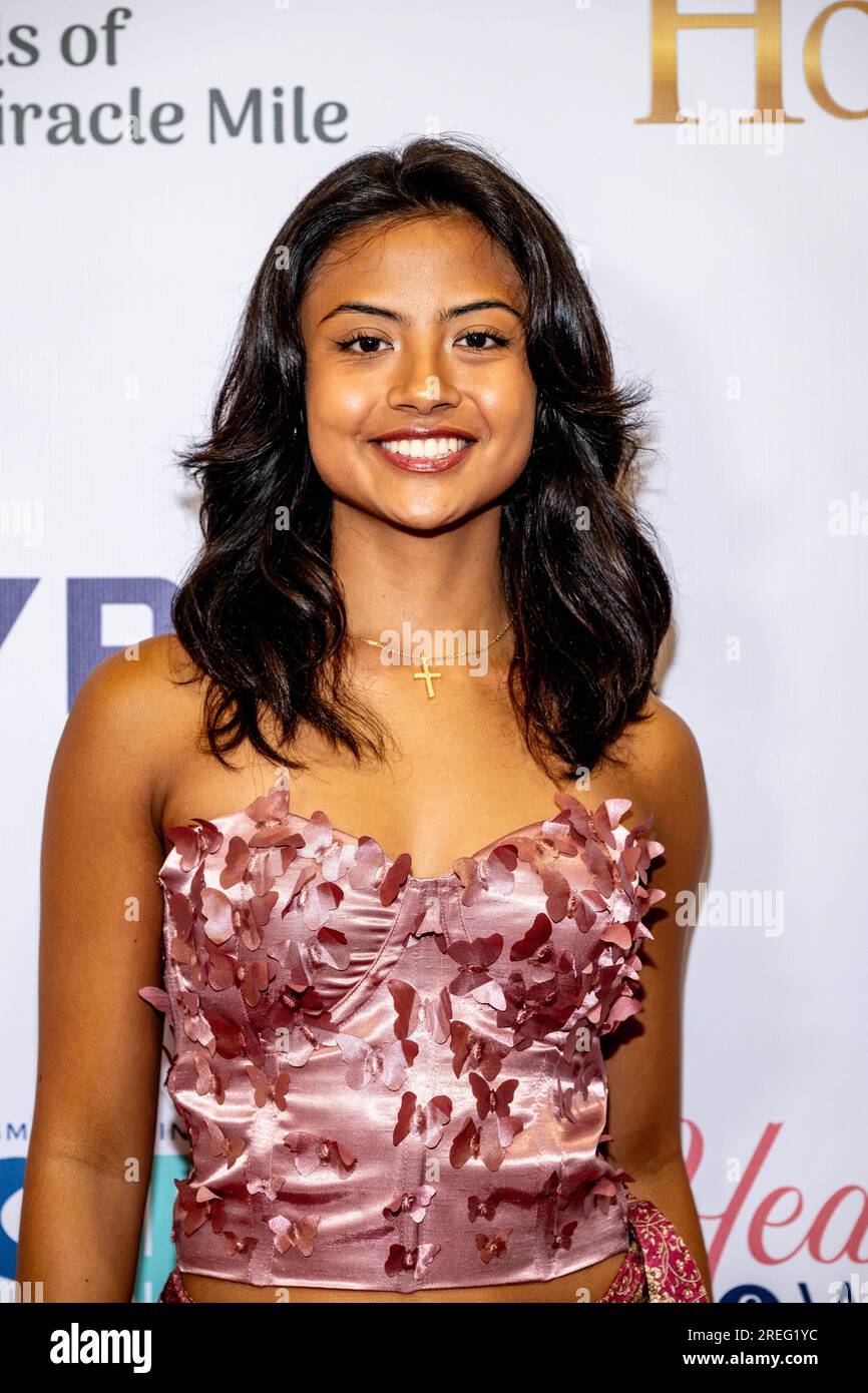 Los Angeles, USA. 27th July, 2023. Model Leiana Gonzalez attends Mega ...