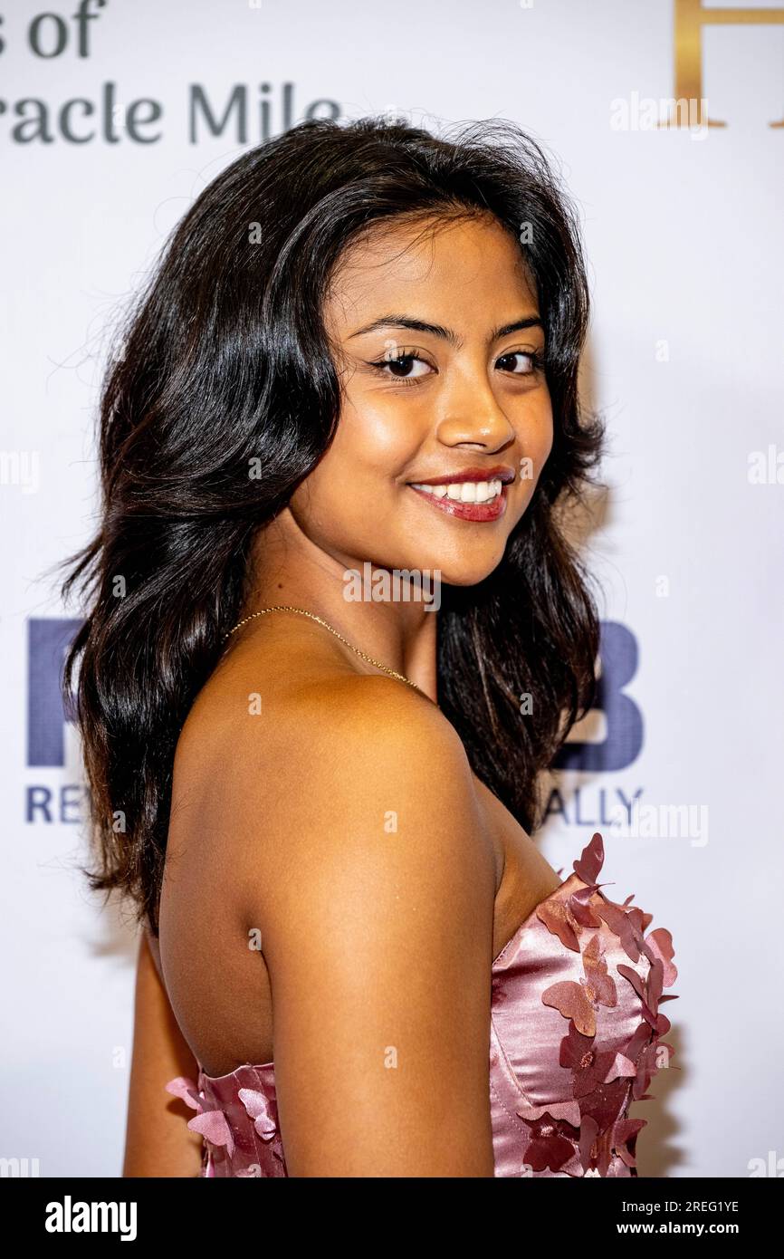 Los Angeles, USA. 27th July, 2023. Model Leiana Gonzalez attends Mega ...