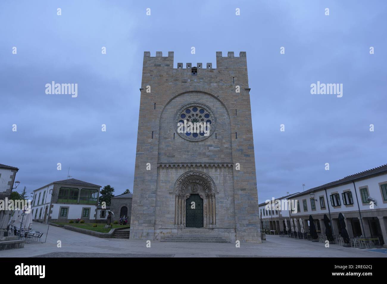 Church san nicolas de portomarin hi-res stock photography and images ...