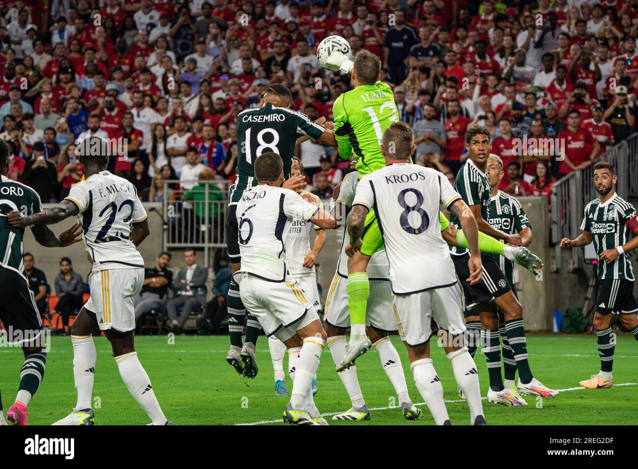 Corner kick hi-res stock photography and images - Alamy