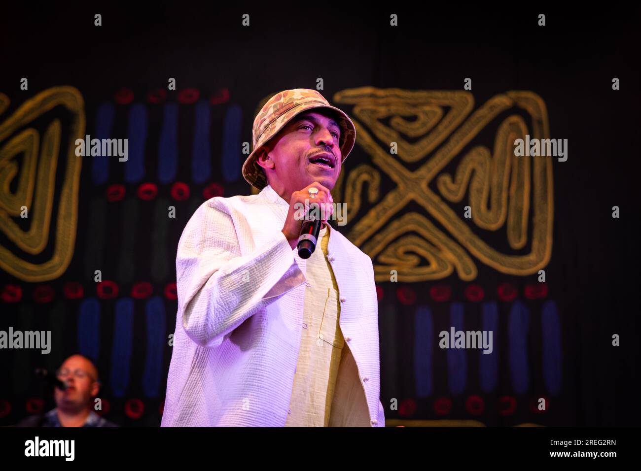 Fredrikstad, Norway. 27th July, 2022. The Swedish rapper and reggae ...