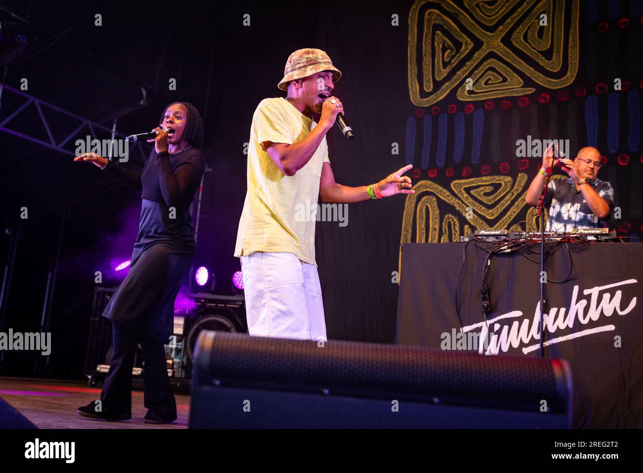 Fredrikstad, Norway. 27th July, 2022. The Swedish rapper and reggae ...