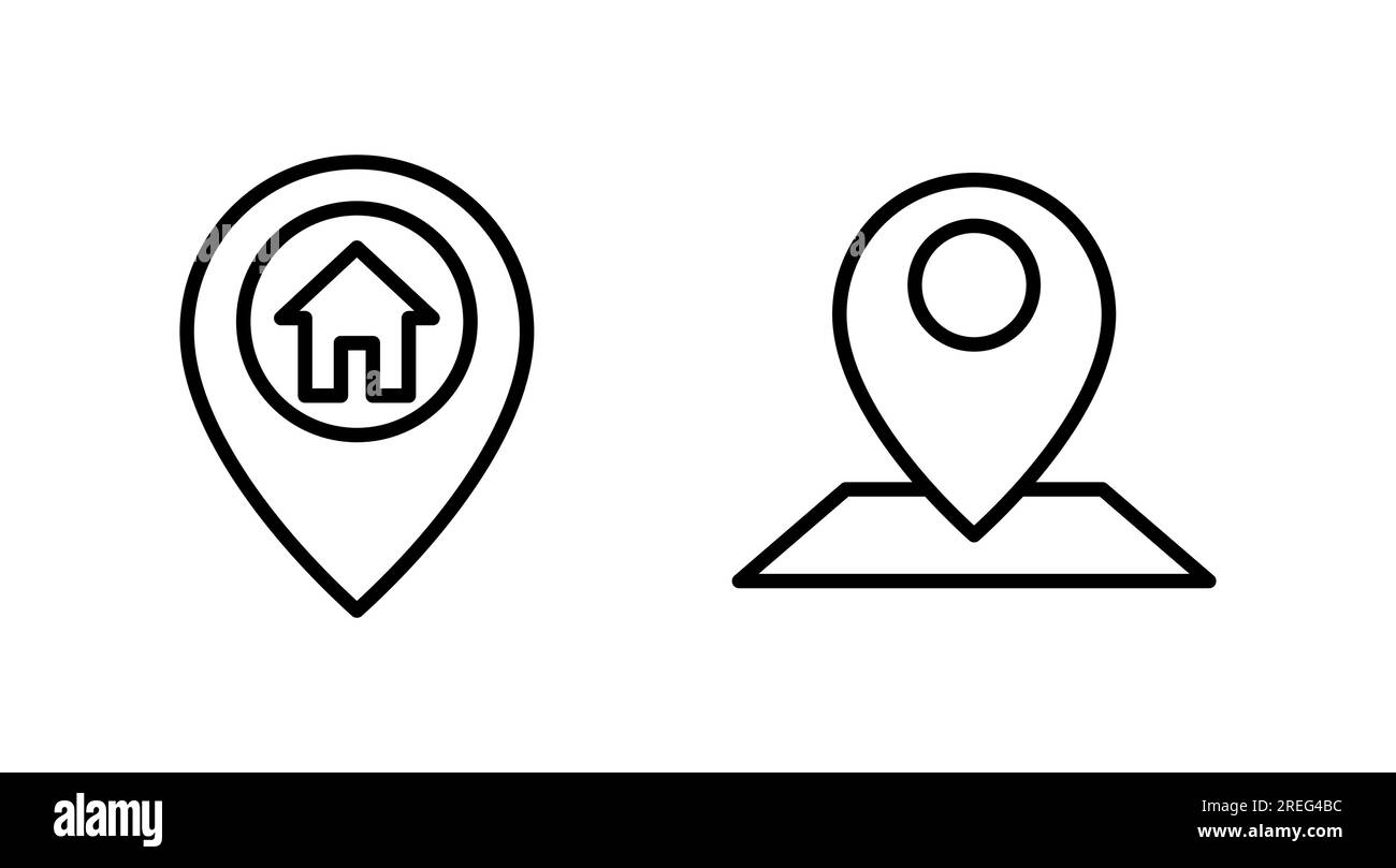 Address icon vector. location icon. address symbol. pin Stock Vector ...