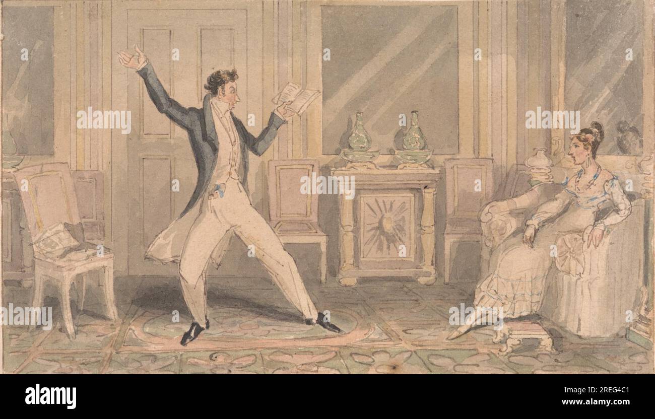 Peter Callam & Elvira by J. Findlay Stock Photo - Alamy