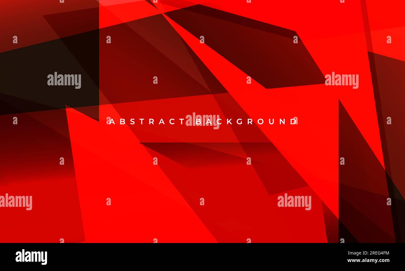 Abstract Red Modern Background With Diagonal Geometric Shapes Vector