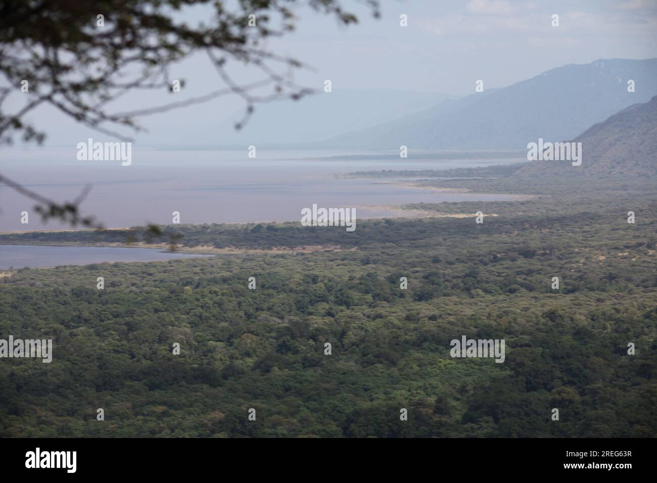 Lake Manyara View point Stock Photo - Alamy
