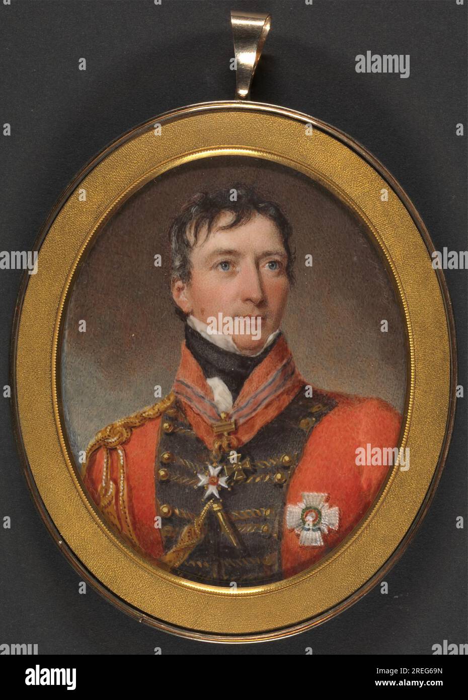Sir Thomas Makdougall Brisbane 1819 by Simon-Jacques Rochard Stock ...