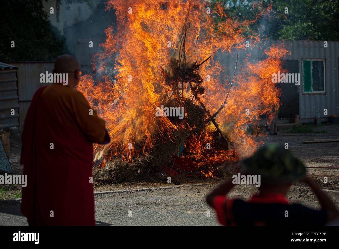Ulaanbaatar, Mongolia. 27 jul 2023. Khuree Tsam festival was ...