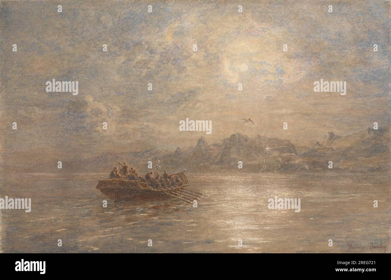 Circa 1880 watercolor hi-res stock photography and images - Alamy