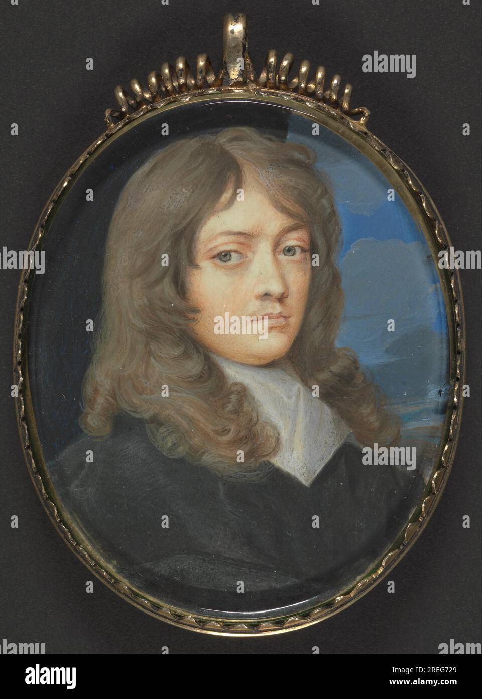 Portrait on vellum hi-res stock photography and images - Alamy