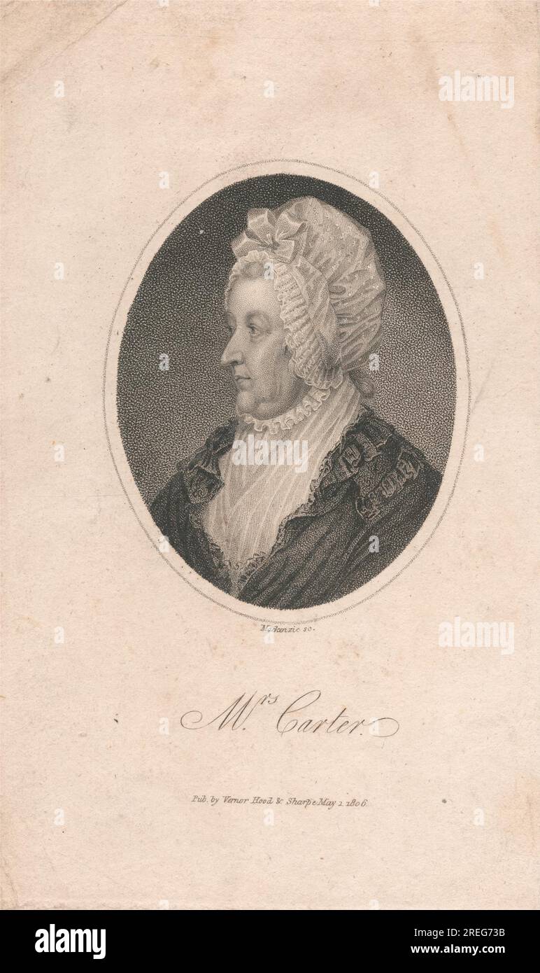 Mrs. Carter 1806 by Samuel Mackenzie Stock Photo - Alamy