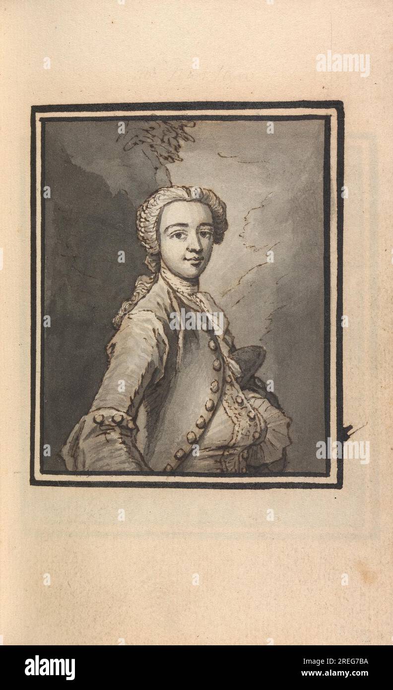 Album Drawing circa 1730 by Thomas Bardwell Stock Photo - Alamy