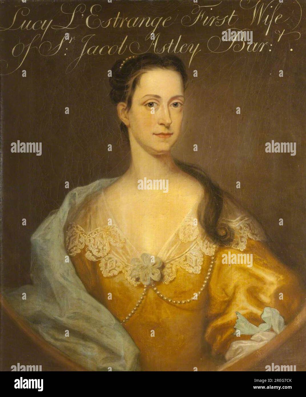 Lucy L'Estrange, Lady Astley (1699-1739) circa 1730 by Thomas Bardwell ...
