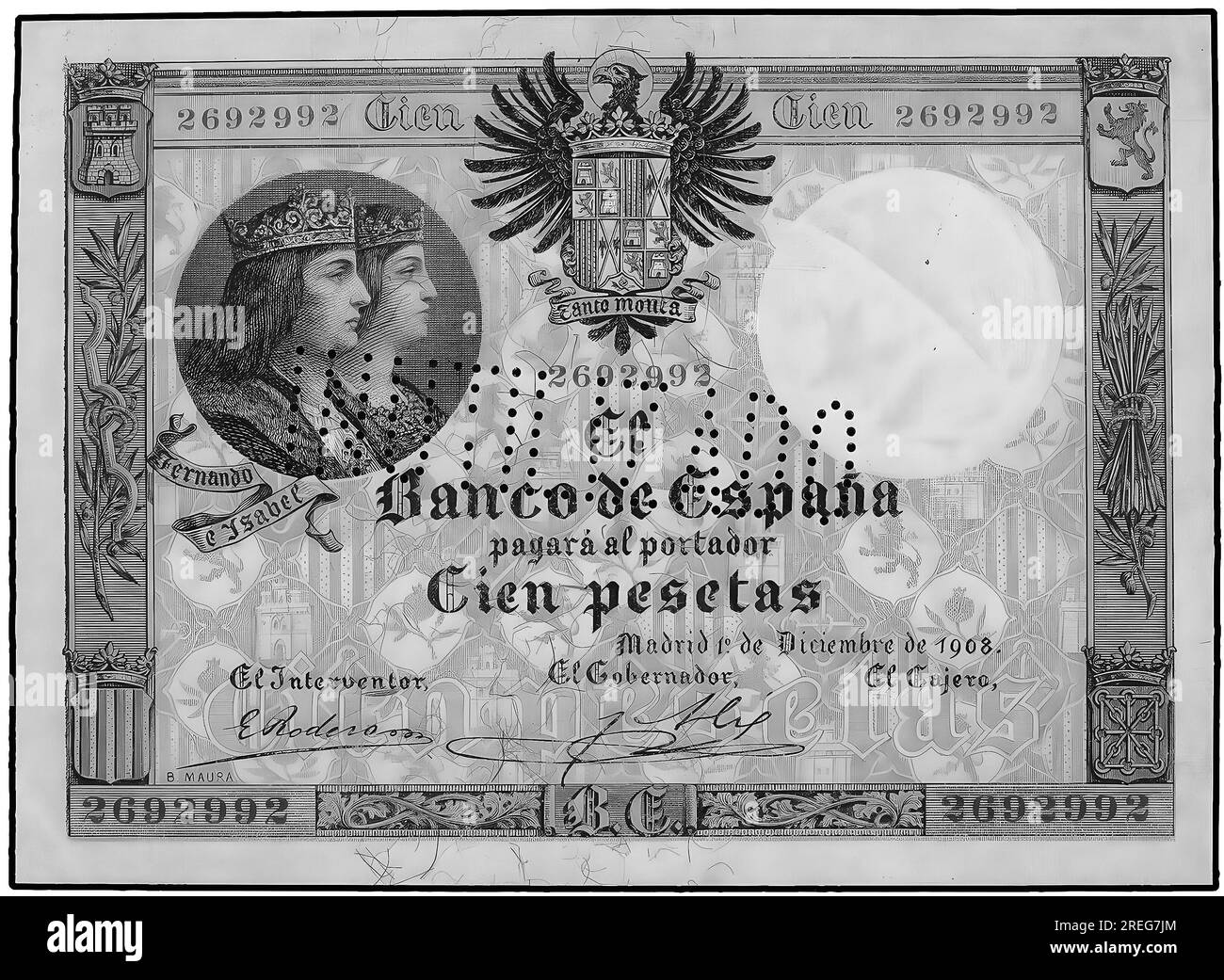 100 pesetas bill hi-res stock photography and images - Alamy