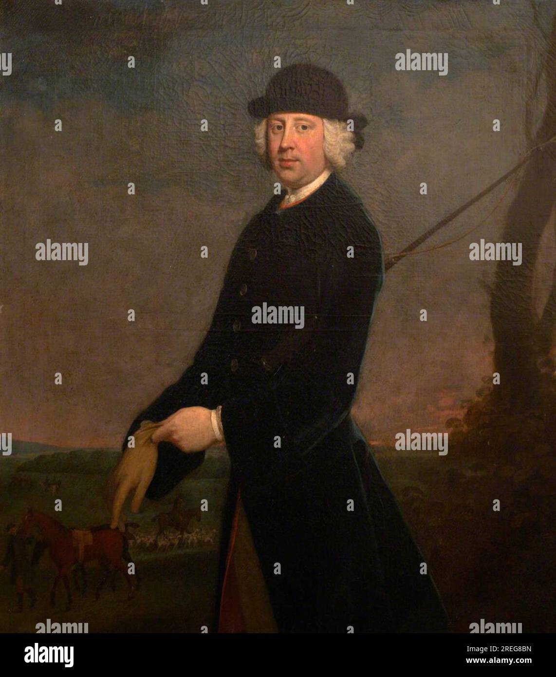 Sir Coventry Carew, 6th Bt (?1716–1748) between 1700 and 1799 by Edward ...