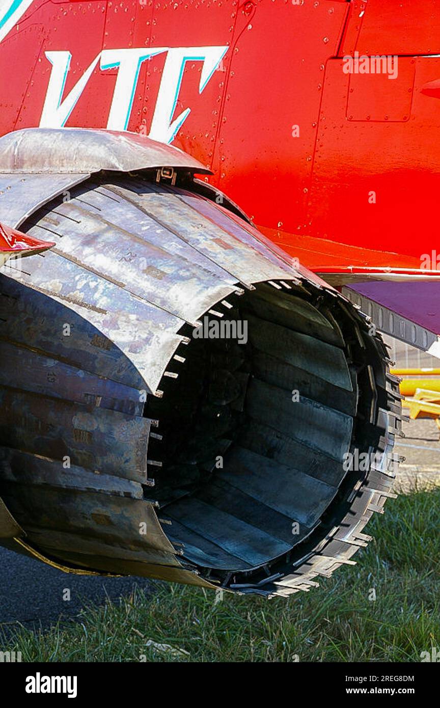 Mikoyan-Gurevich MiG-29OVT fighter jet plane thrust vectoring engine ...