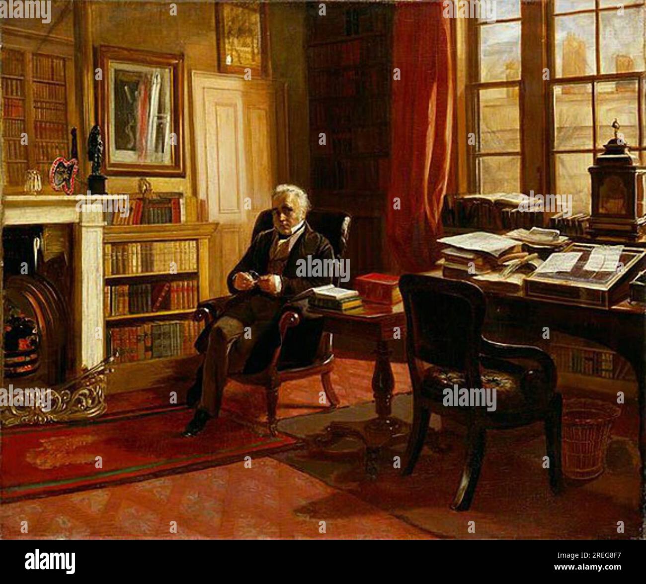 Thomas Babington Macaulay, Baron Macaulay 1853 by Edward Matthew Ward ...