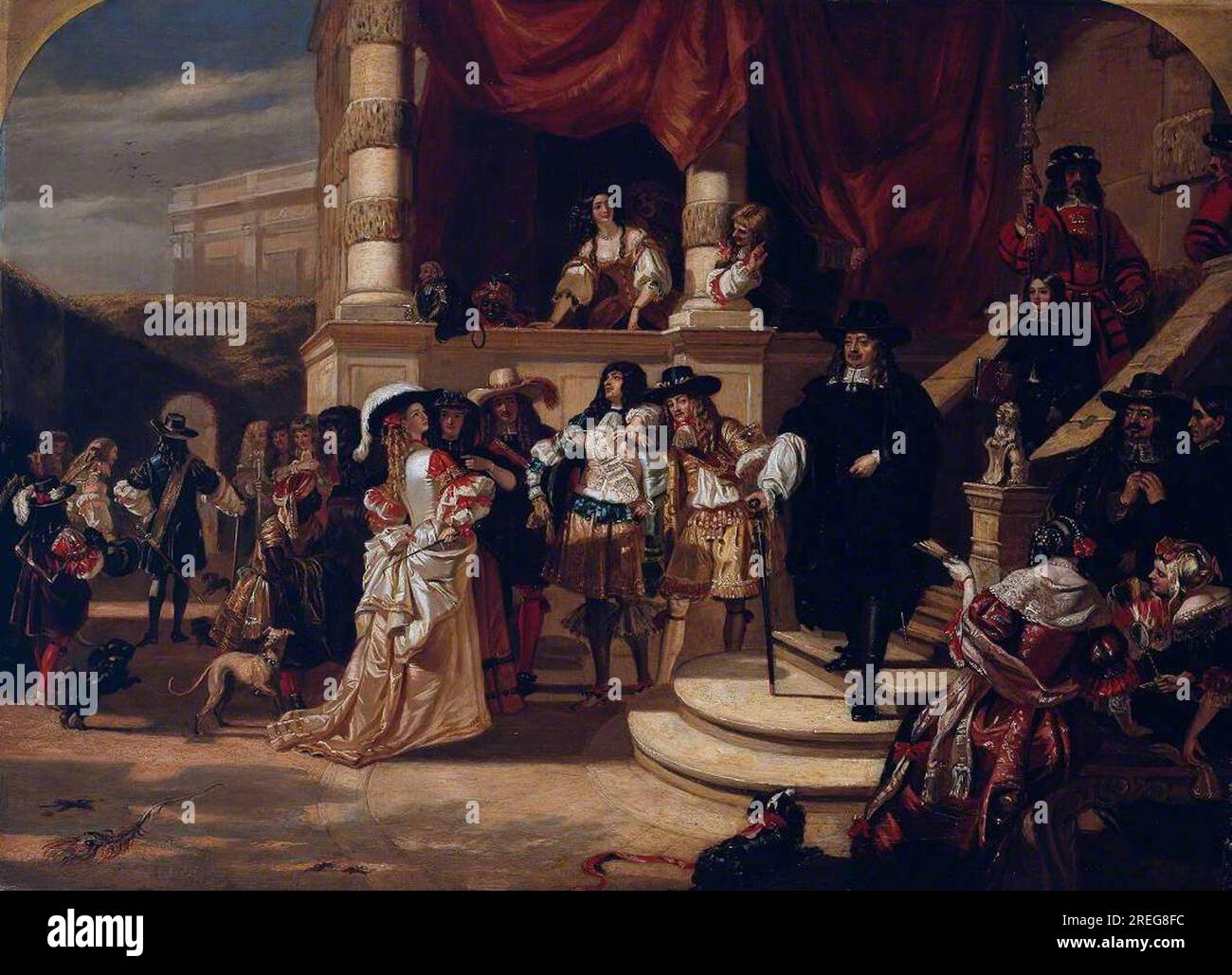 The Disgrace of Lord Clarendon, after his Last Interview with the King ...