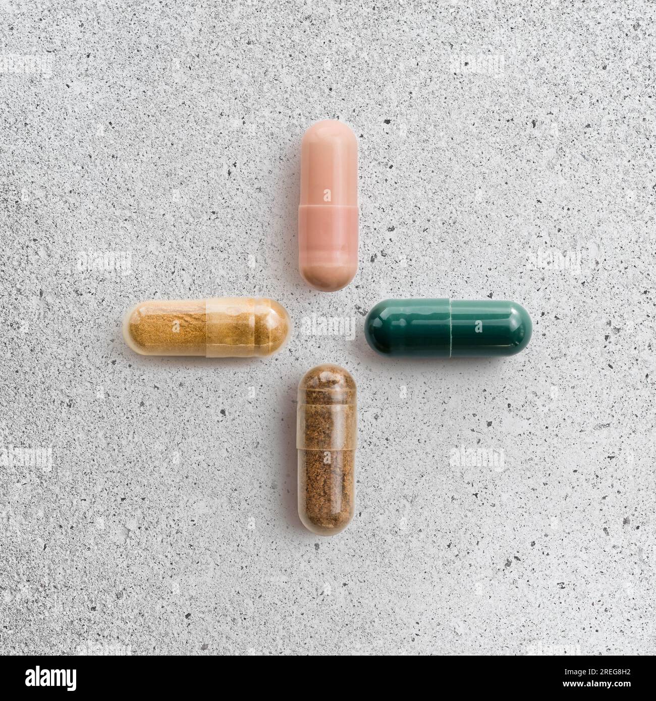 Amino acid capsules hi-res stock photography and images - Alamy