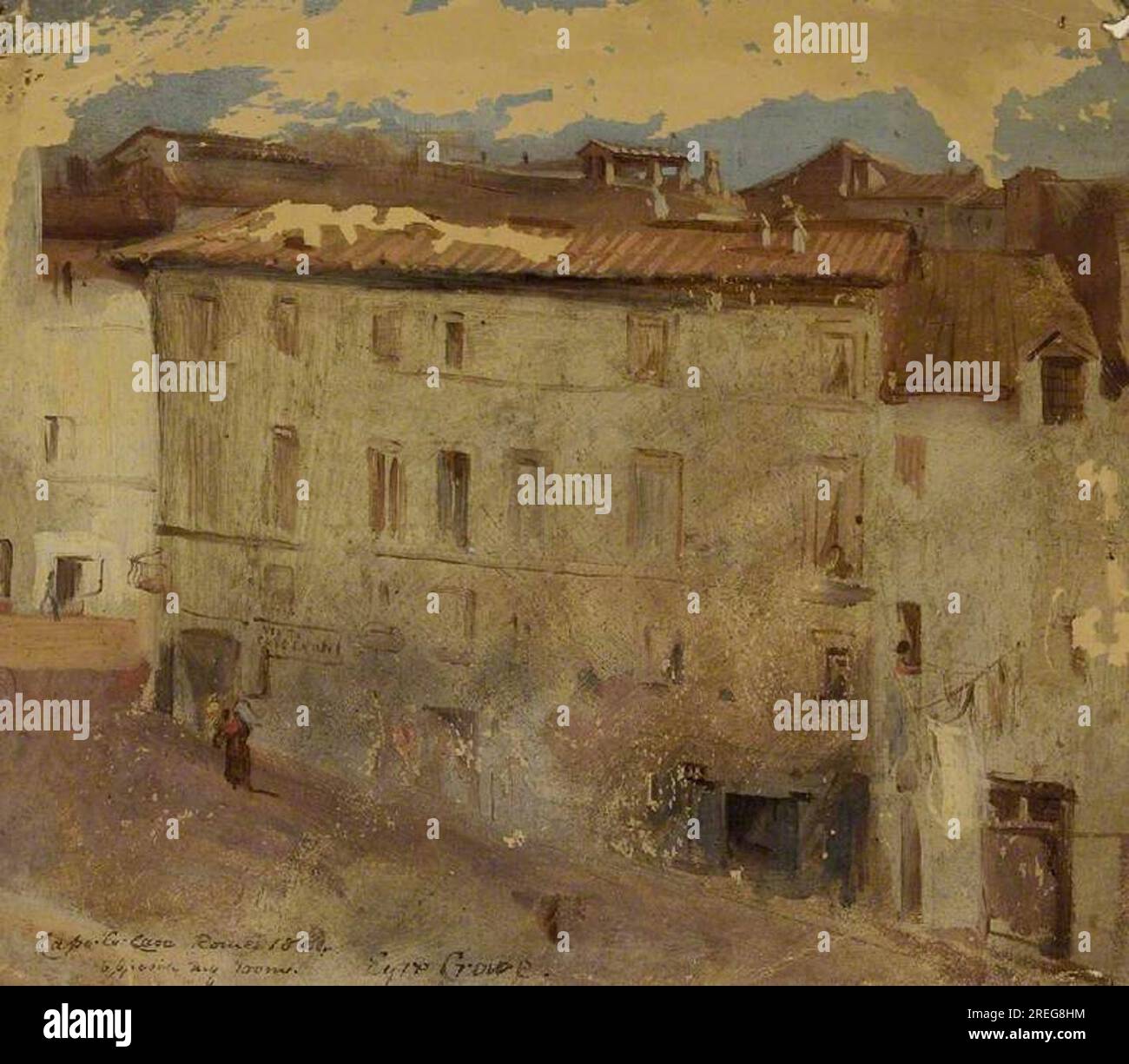 1844 rome hi-res stock photography and images - Alamy