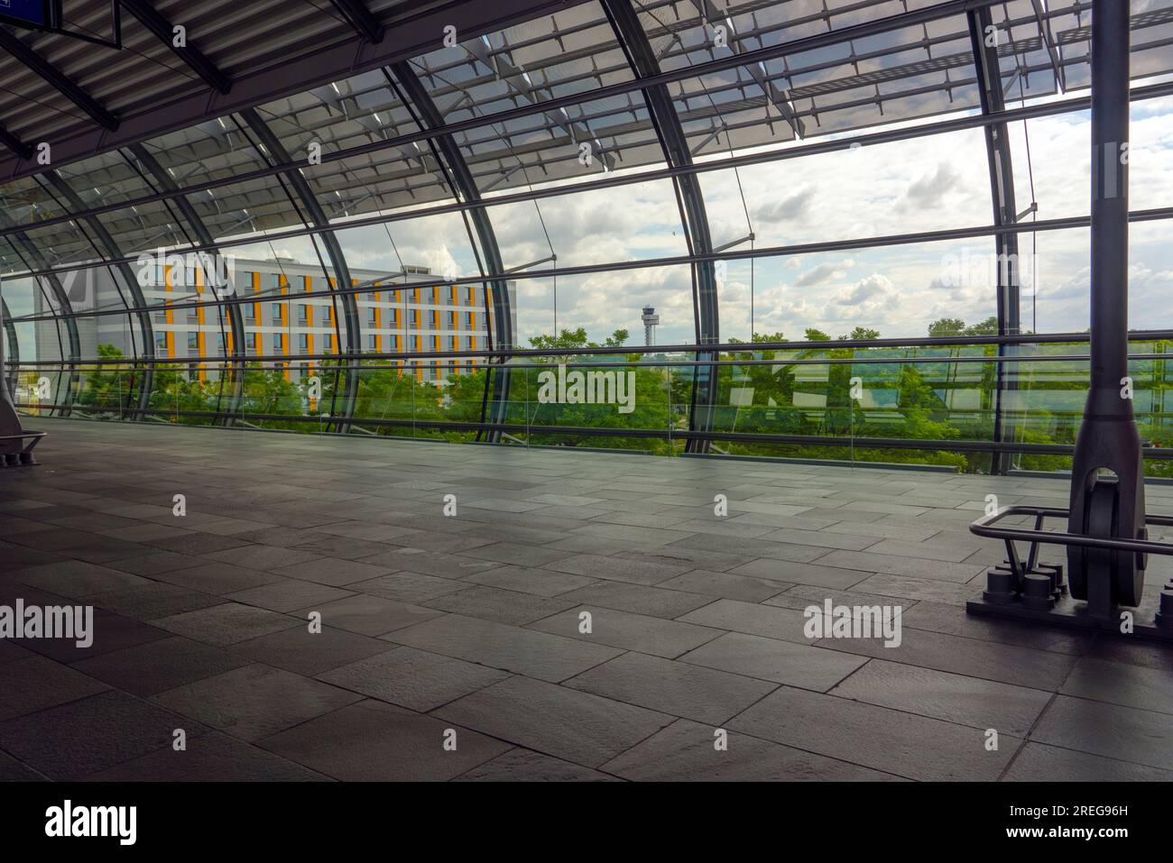 Leipzig/Halle Empty Airport, Germany Stock Photo - Alamy