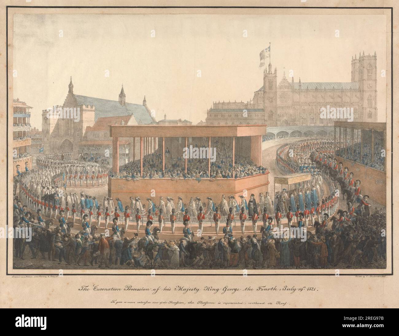 The Coronation Procession of His Majesty King George the IV, July 19th ...