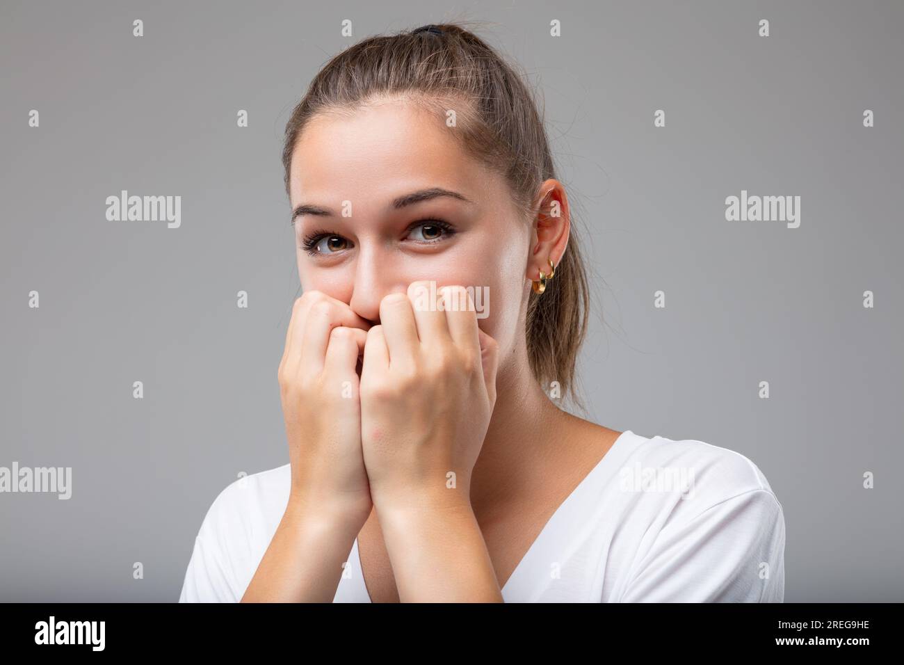 Exaggerated facial expression hi-res stock photography and images - Alamy