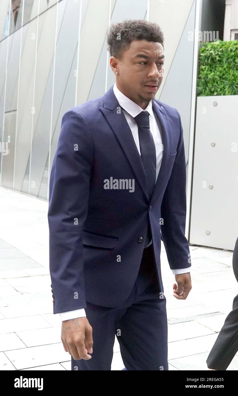 Footballer jesse lingard hi-res stock photography and images - Alamy