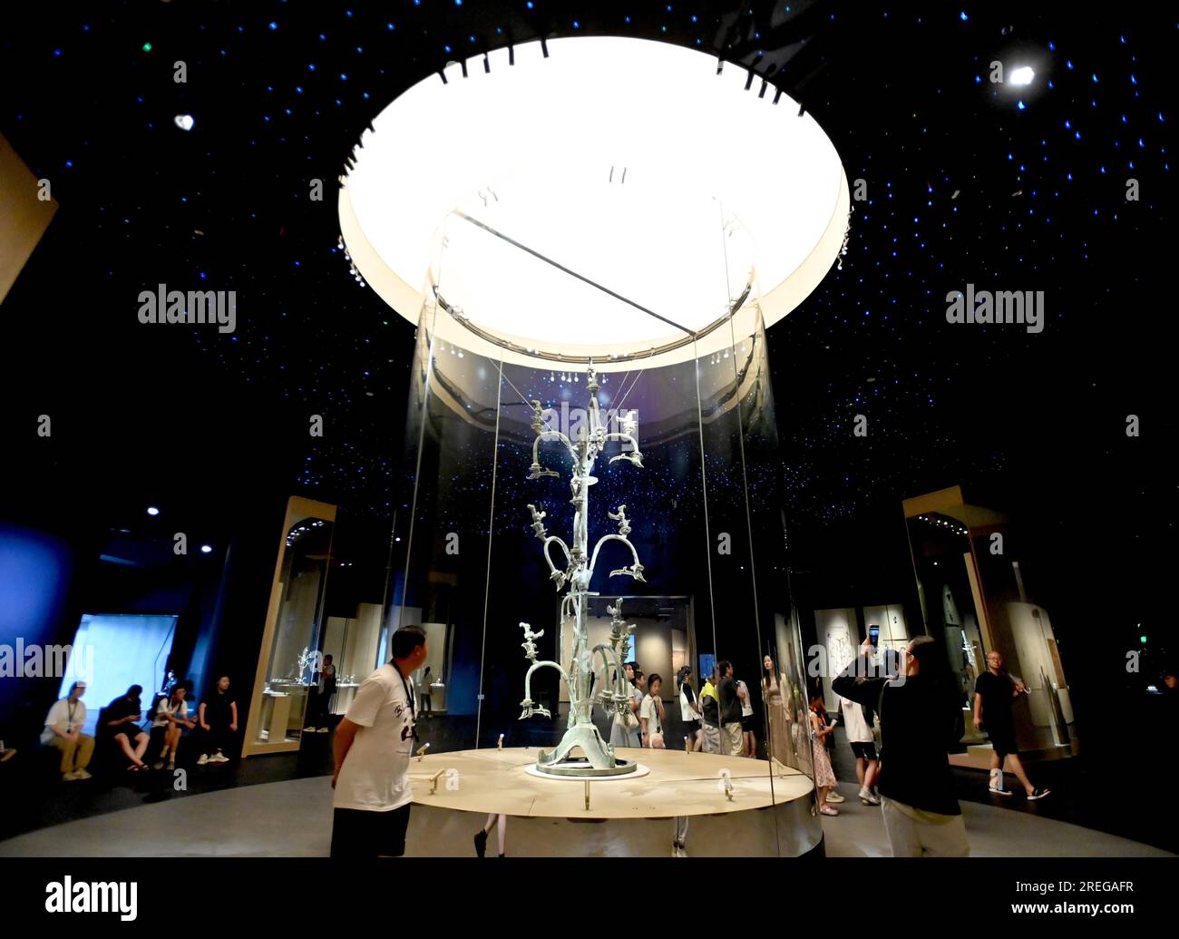 **CHINESE MAINLAND, HONG KONG, MACAU AND TAIWAN OUT** A bronze "holy ...