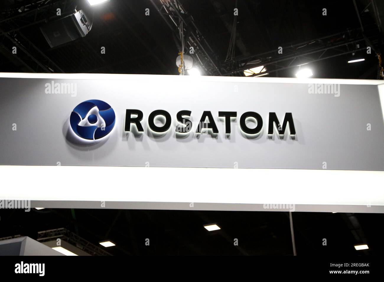 Rosatom logo hi-res stock photography and images - Alamy