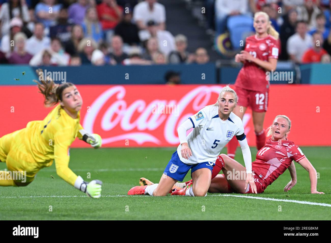 Sydney, Australia. 28th July, 2023. Rikke Marie Madsen of Denmark takes ...