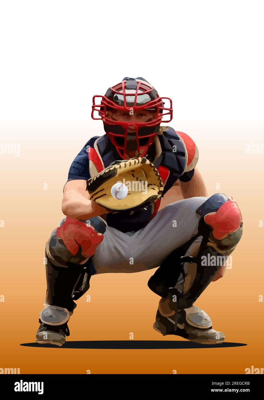3d baseball Stock Vector Images - Alamy