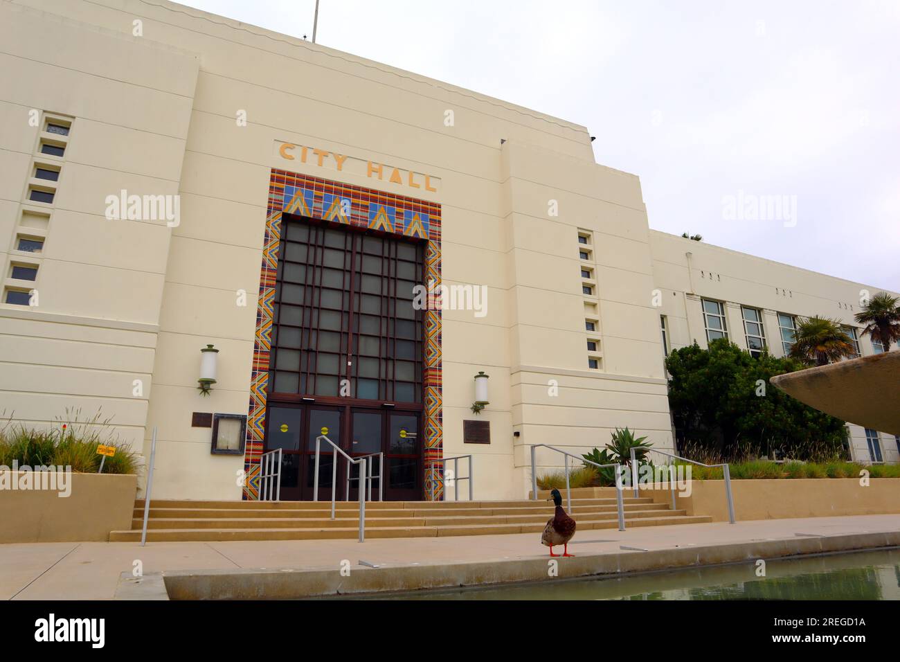 Santa monica civic center hi-res stock photography and images - Alamy