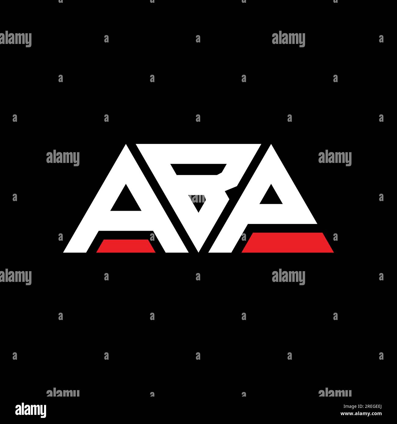 Abp Triangle Letter Logo Design With Triangle Shape Abp Triangle Logo Design Monogram Abp