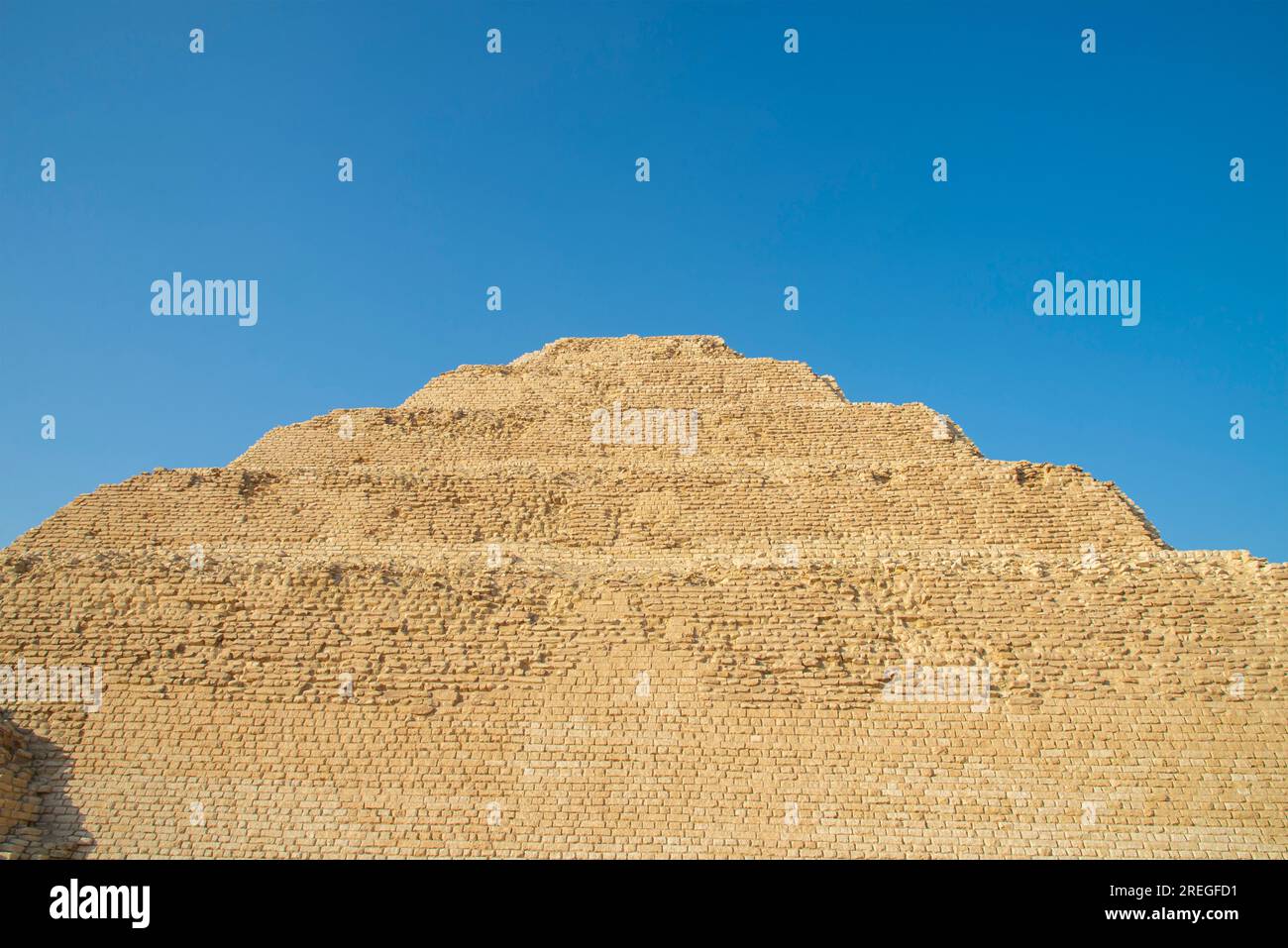 Pyramid of Djoser or Step Pyramid at Saqqara Stock Photo - Alamy