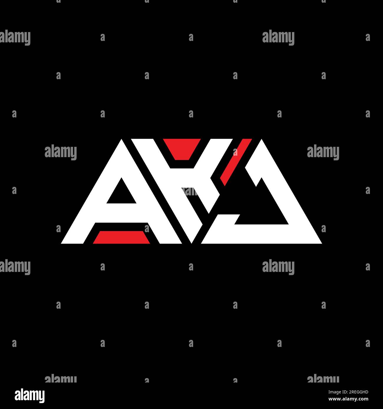 Akj logo design hi-res stock photography and images - Alamy