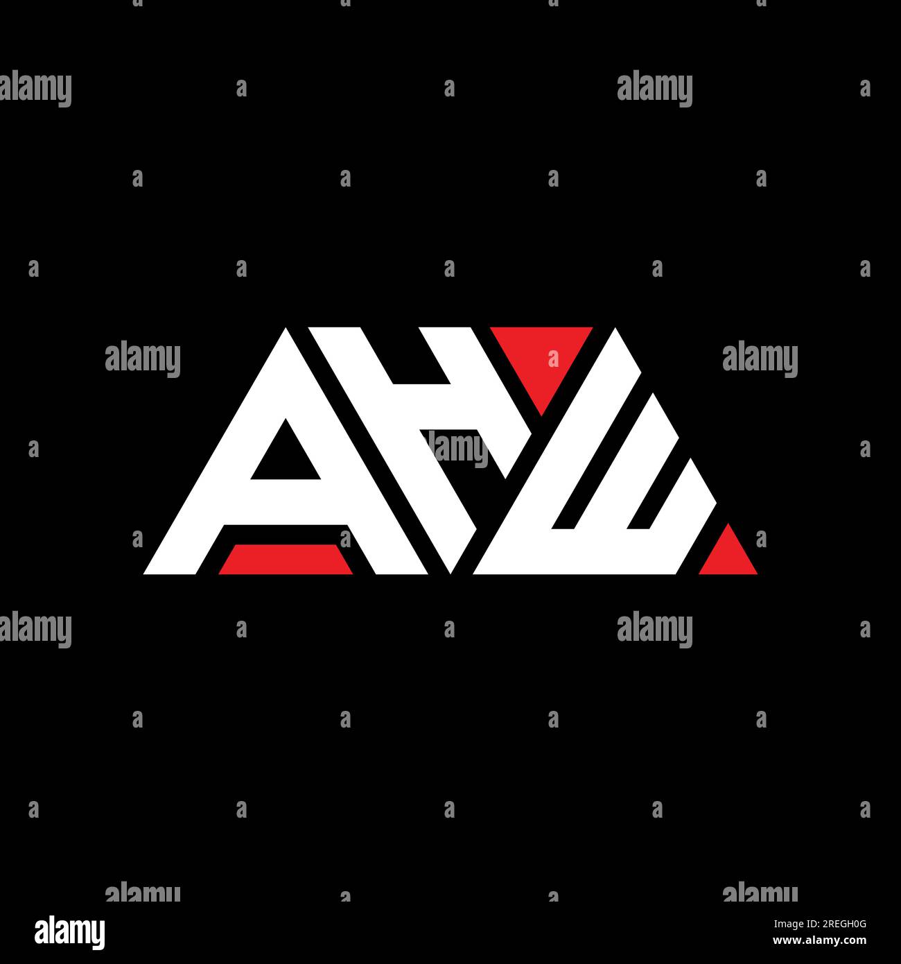Ahw logo design hi-res stock photography and images - Alamy