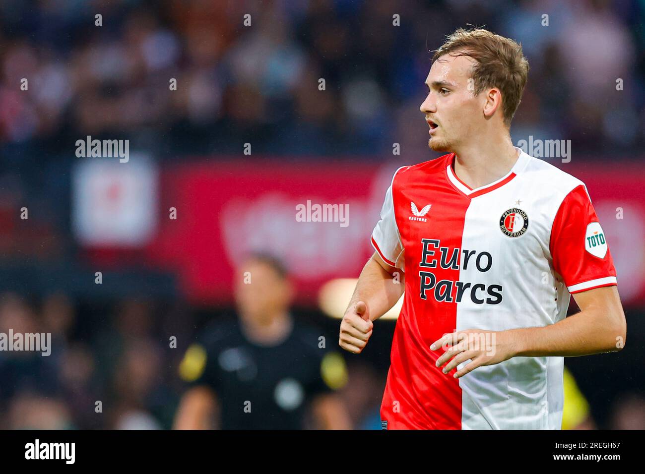 27-07-2023: Sport: Feyenoord vs Villarreal (friendly) ROTTERDAM, NETHERLANDS - JULY 27: Thomas ...